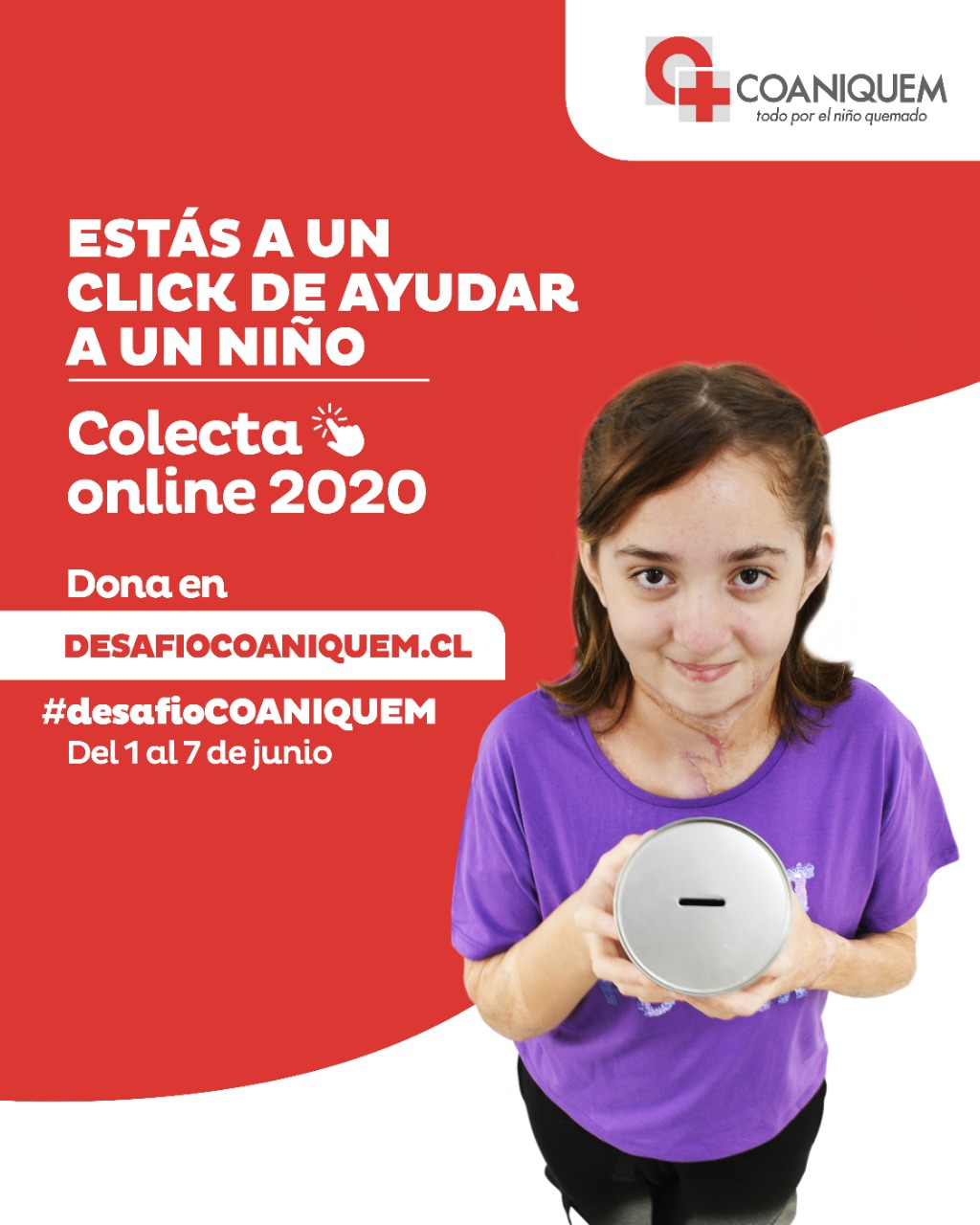 COANIQUEM inició su primera colecta 100% online — Radio Imagina