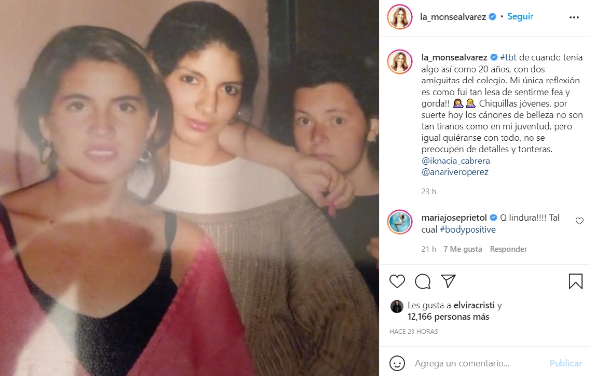 Monserrat Álvarez hizo reflexión sobre sus complejos con su cuerpo ...