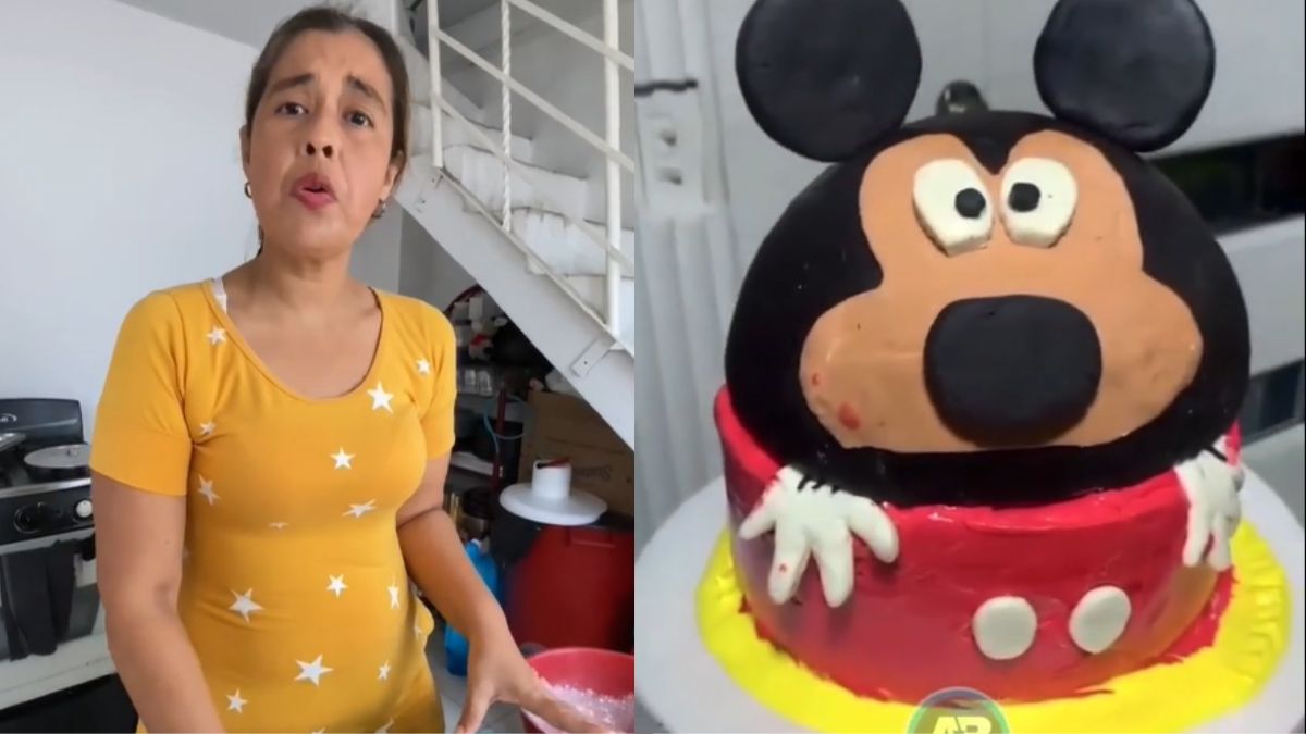 Torta Mickey Mouse "fea": ¿Qué dijo la pastelera tras lo ocurrido ...