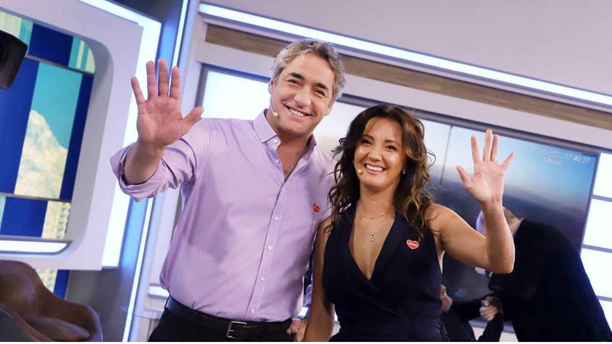 José Luis Repenning y Priscilla Vargas lograron sortear este incómodo momento en el Festival de ...