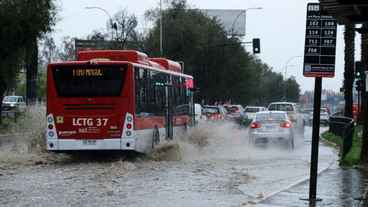 Lluvia en Santiago: Estos días volverá a llover con intensidad en las comunas de la Región ...