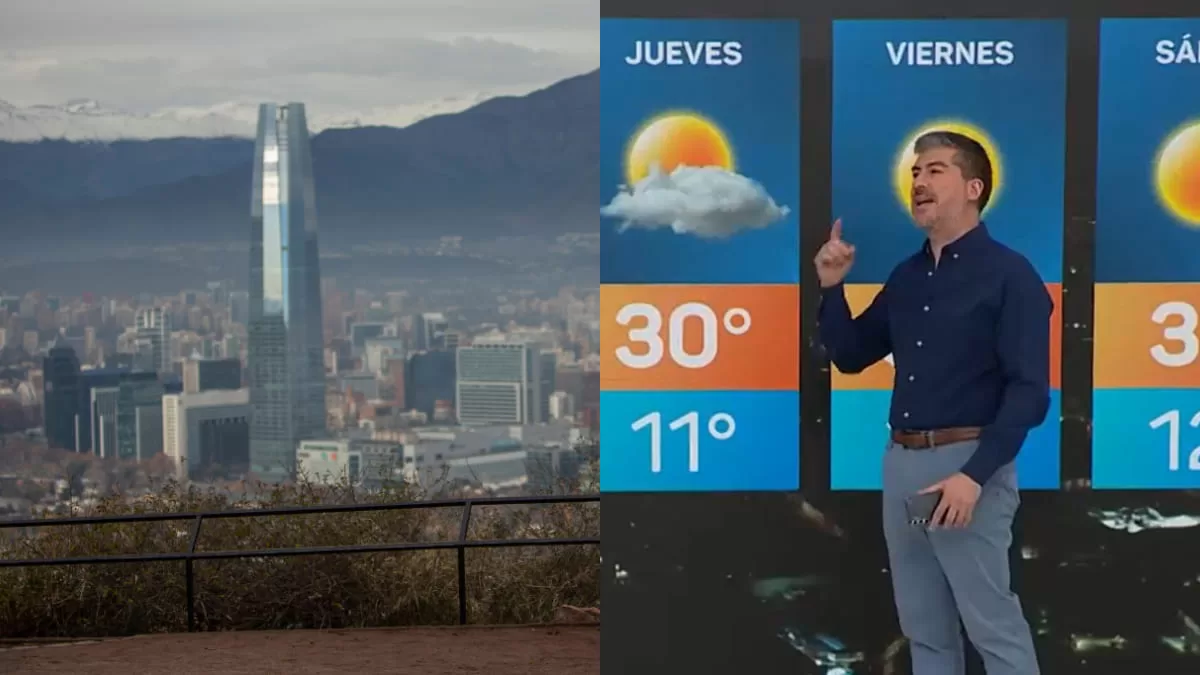 Pronóstico del tiempo en Santiago jueves 21de marzo: Esta es la inesperada temperatura que se ...
