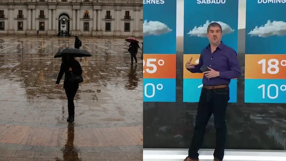 ¿Vuelven las lluvias a Santiago? Conoce el pronóstico del tiempo para este fin de semana y la ...