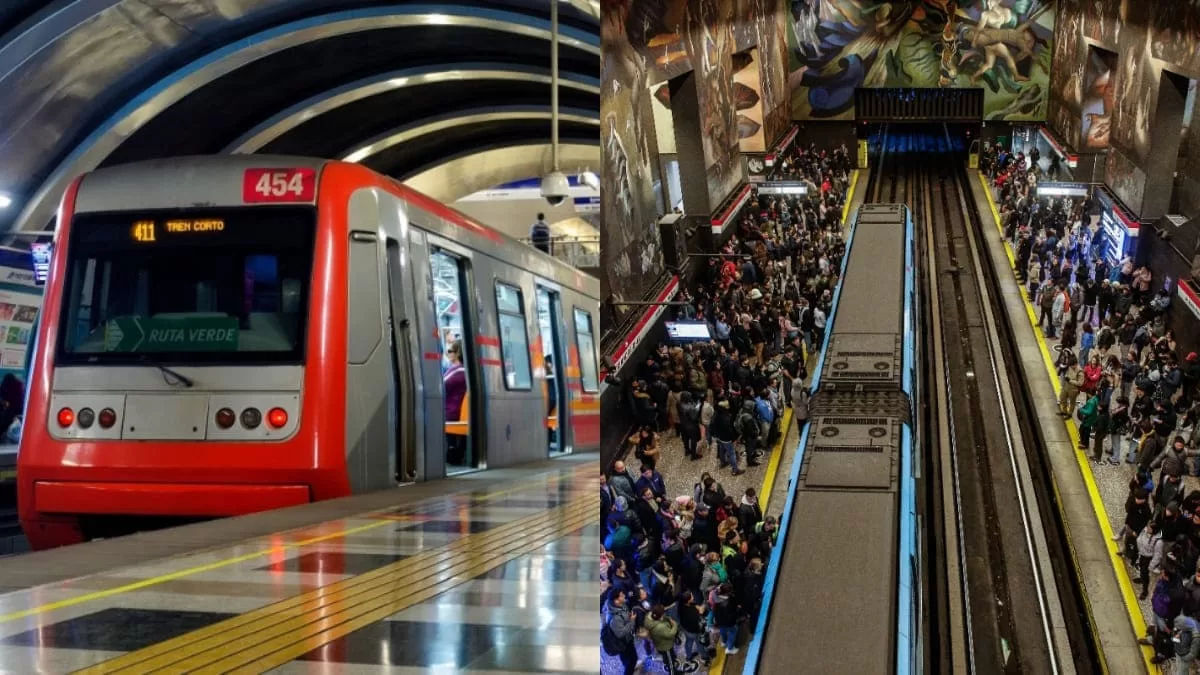 Estaciones cerradas: Metro de Santiago anuncia falla técnica y suspensión de servicio en líneas ...