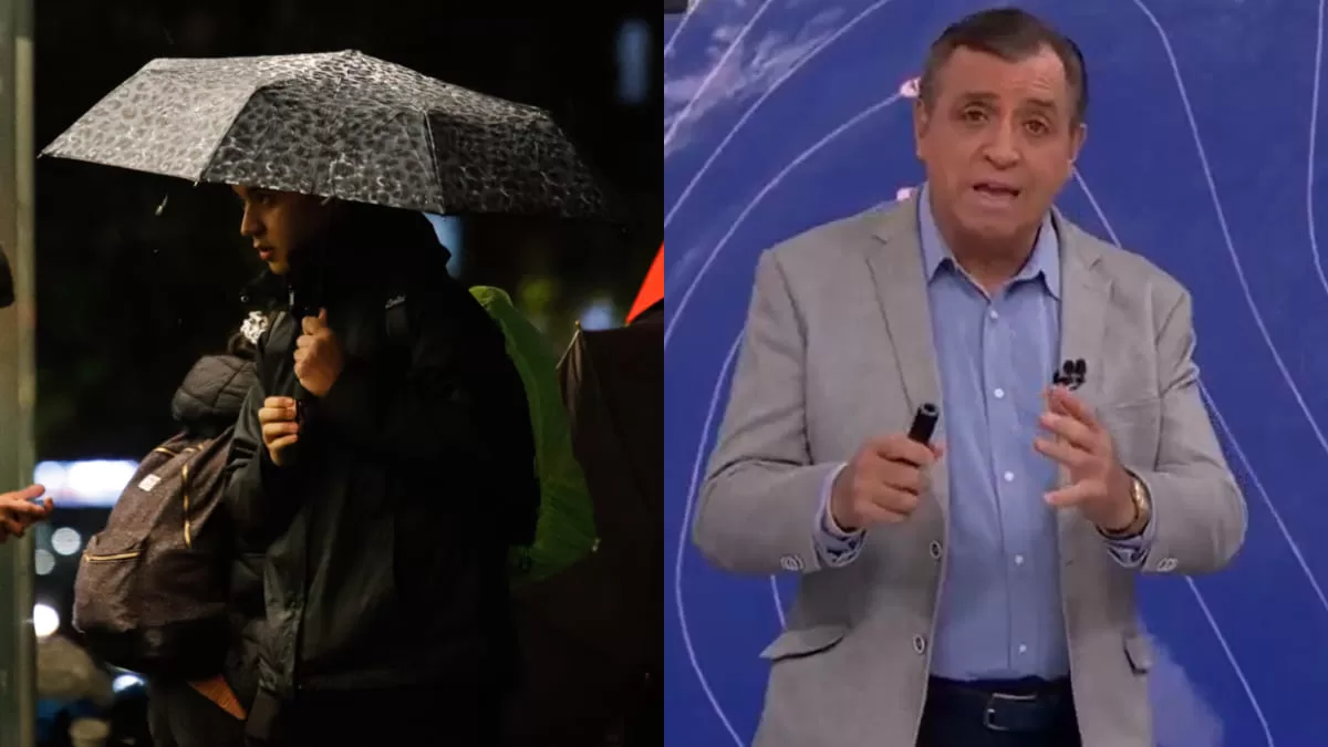 Lluvia en Santiago: Meteorólogo Iván Torres reveló en TVN cómo estará la temperatura para el fin ...