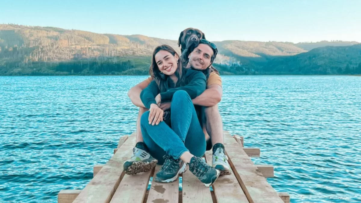 Así fue el romántico reencuentro entre Pangal Andrade y Melina Noto ...